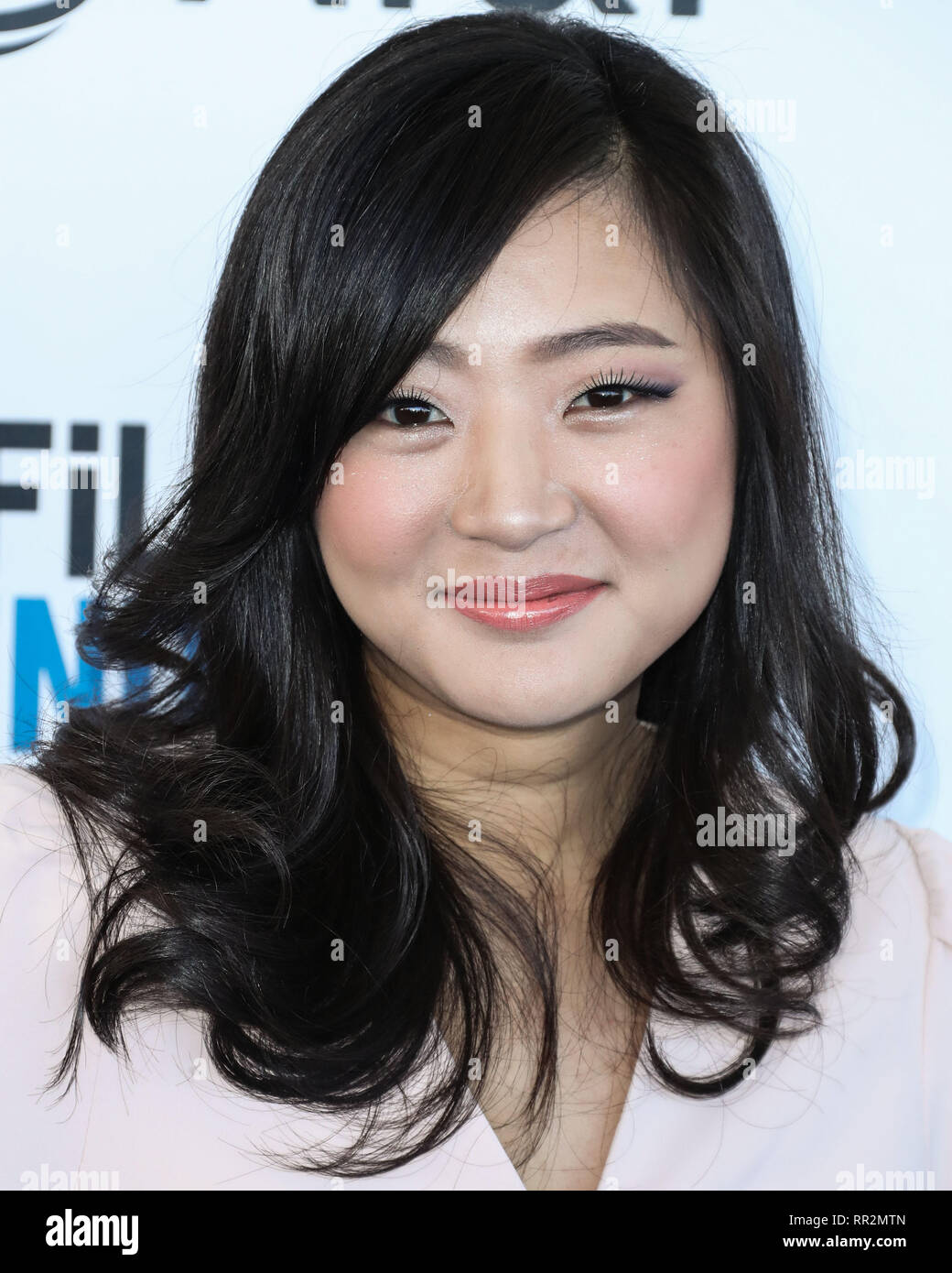 SANTA MONICA, LOS ANGELES, CA, USA - FEBRUARY 23: Actress Michelle La ...
