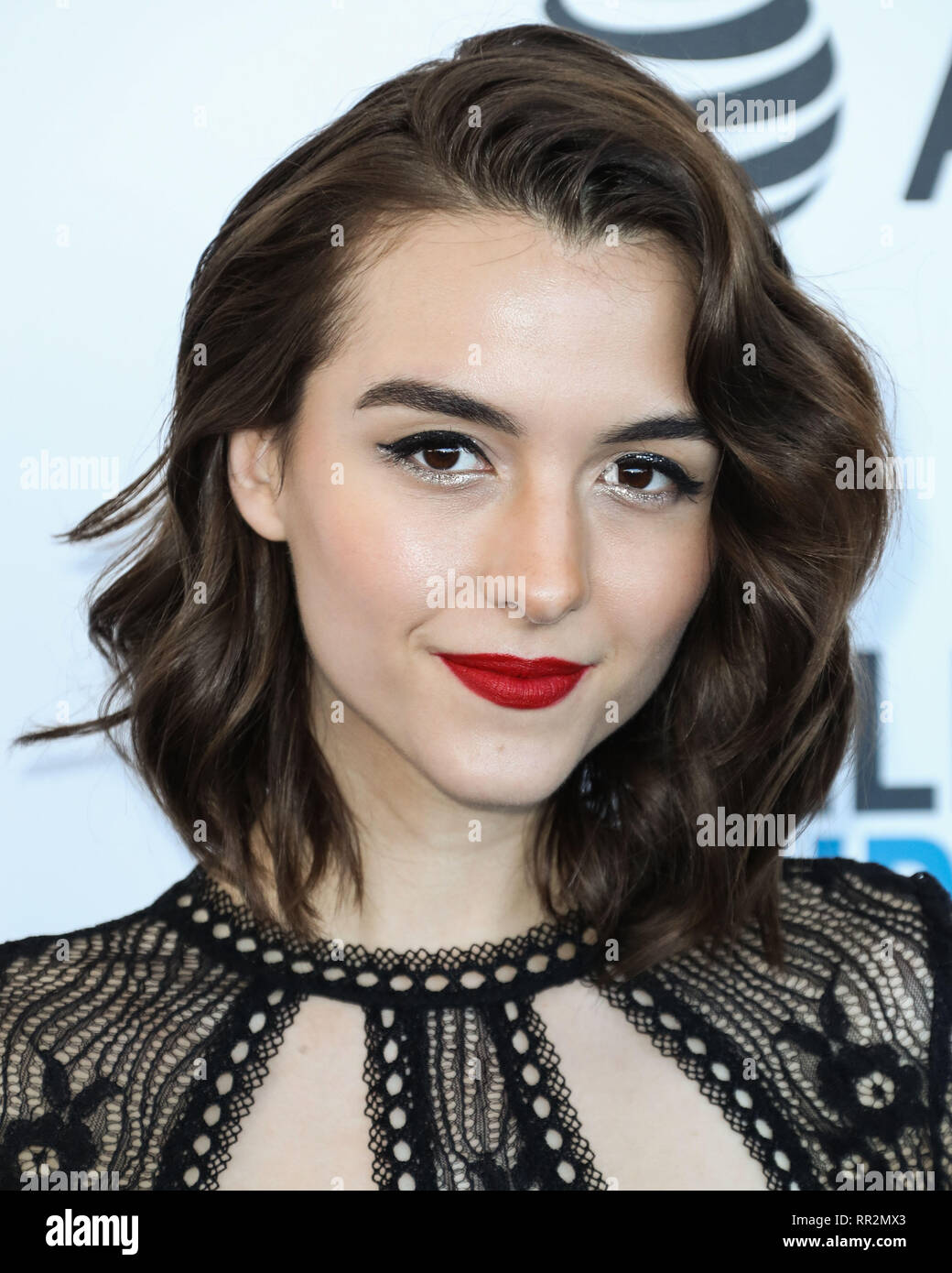 SANTA MONICA, LOS ANGELES, CA, USA - FEBRUARY 23: Actress Quinn ...