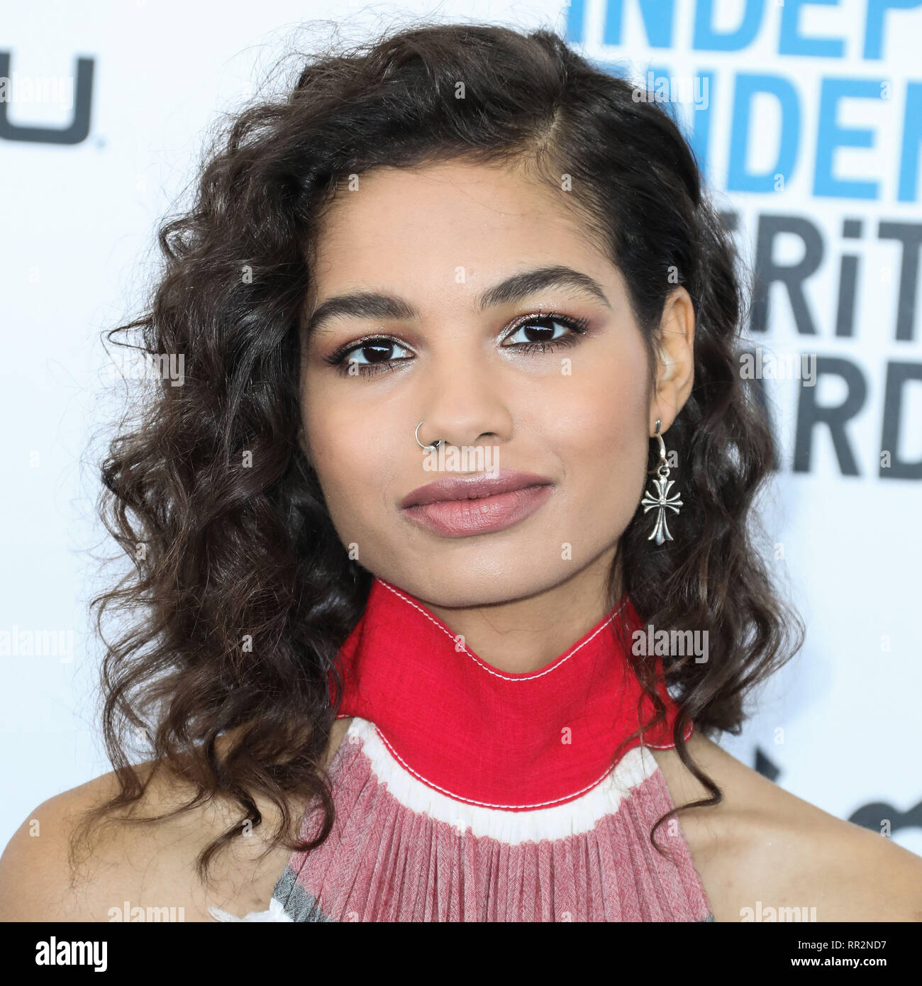 SANTA MONICA, LOS ANGELES, CA, USA - FEBRUARY 23: Actress Helena Howard ...
