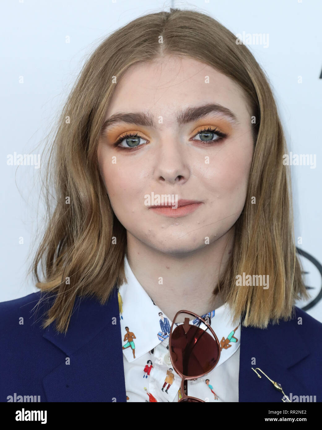 SANTA MONICA, LOS ANGELES, CA, USA - FEBRUARY 23: Actress Elsie Fisher ...