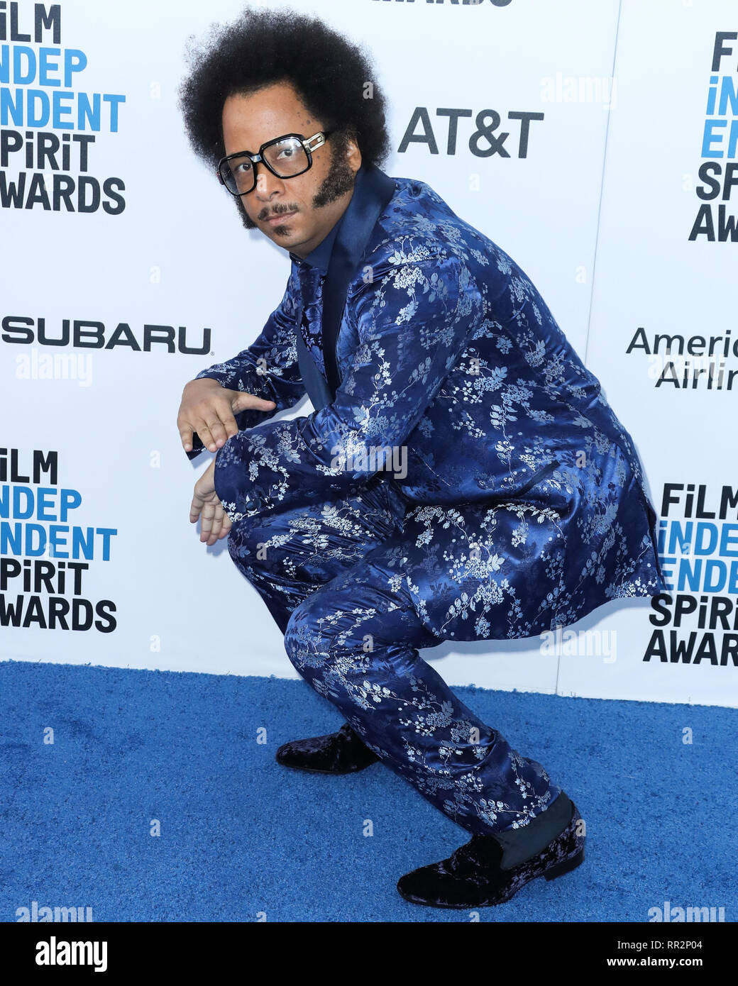SANTA MONICA, LOS ANGELES, CA, USA - FEBRUARY 23: Rapper Boots Riley ...