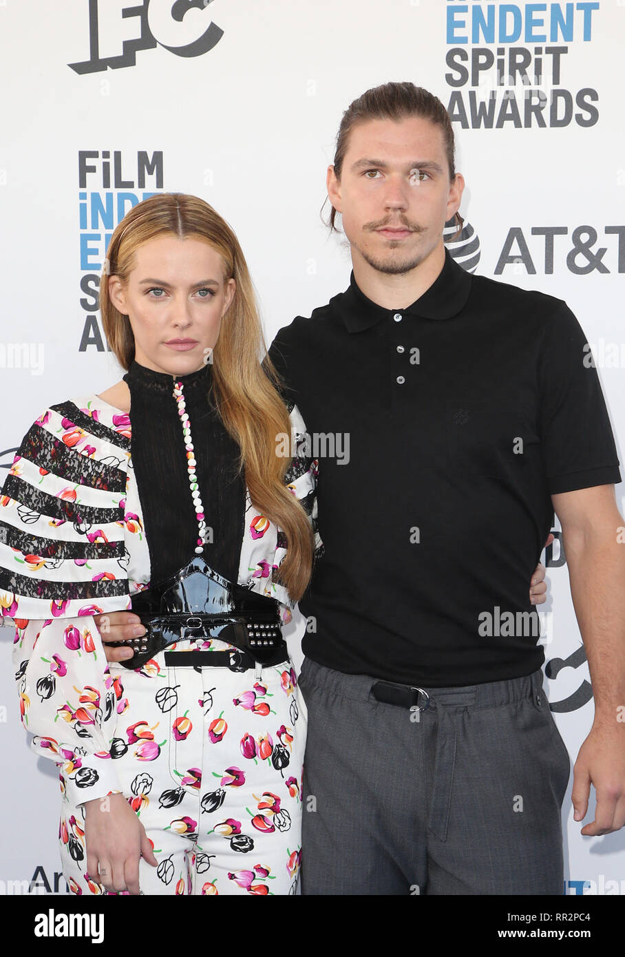 23 February 2019 - Santa Monica, California - Riley Keough, Ben Smith-Petersen. 2019 Film ...