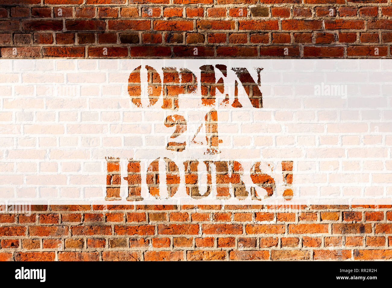 Handwriting text writing Open 24 Hours. Concept meaning Working all day ... Handwriting text writing Open 24 Hours. Concept meaning Working all day ...