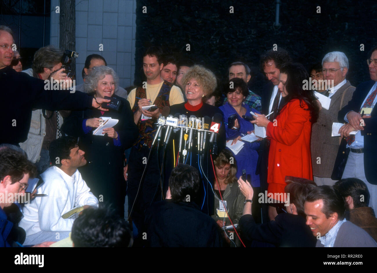 VAN NUYS, CA - JANUARY 28: Erik Menendez's defense attorney Leslie ...