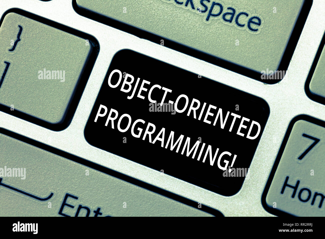 Word Writing Text Object Oriented Programming Business Concept For Language Model Objects
