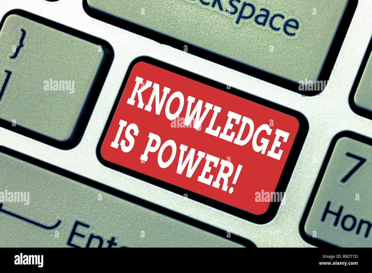 Writing note showing Knowledge Is Power. Business photo showcasing ...
