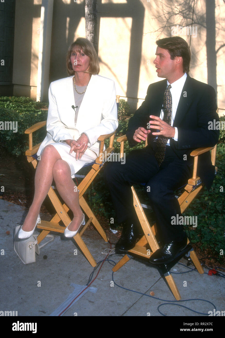 VAN NUYS, CA - JANUARY 28: Lyle Menendez's defense attorney Jill ...