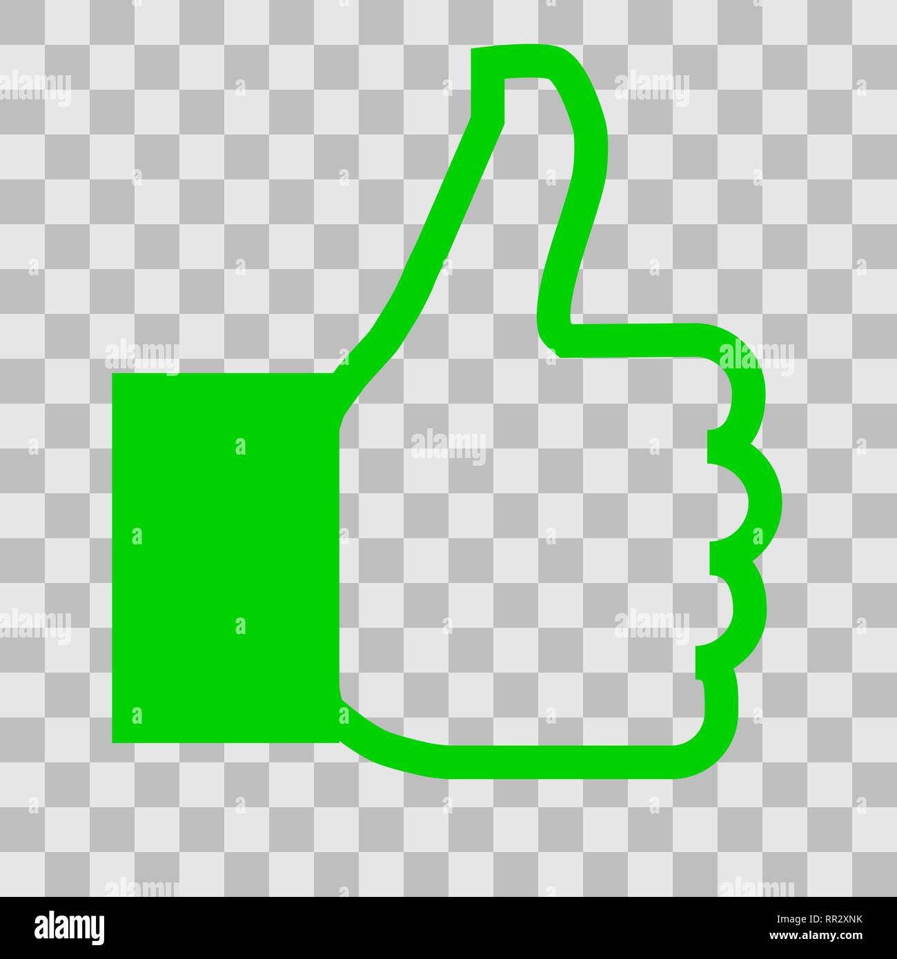 Green Thumbs Down Icon