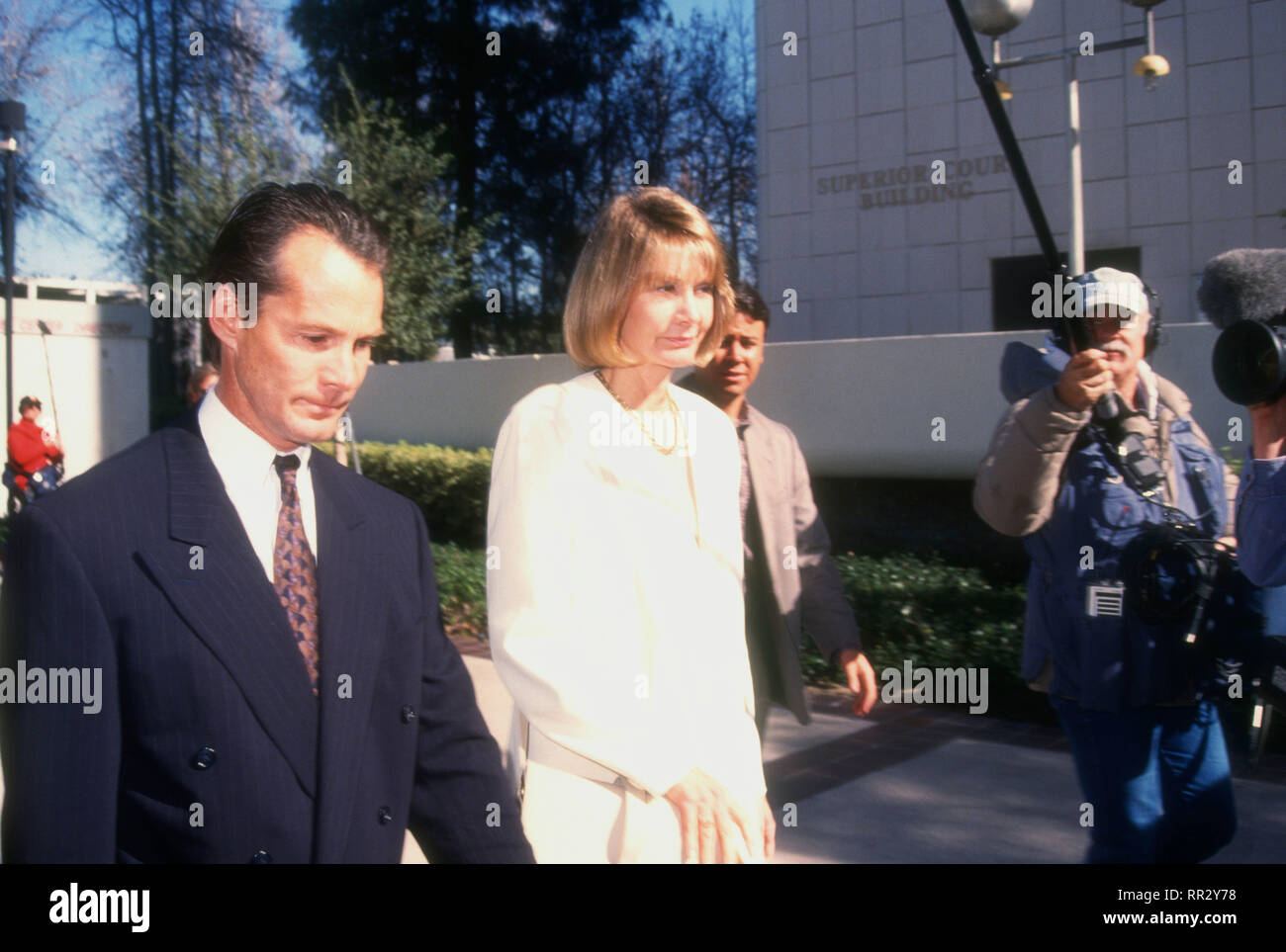 VAN NUYS, CA - JANUARY 28: Lyle Menendez's defense attorney Jill ...