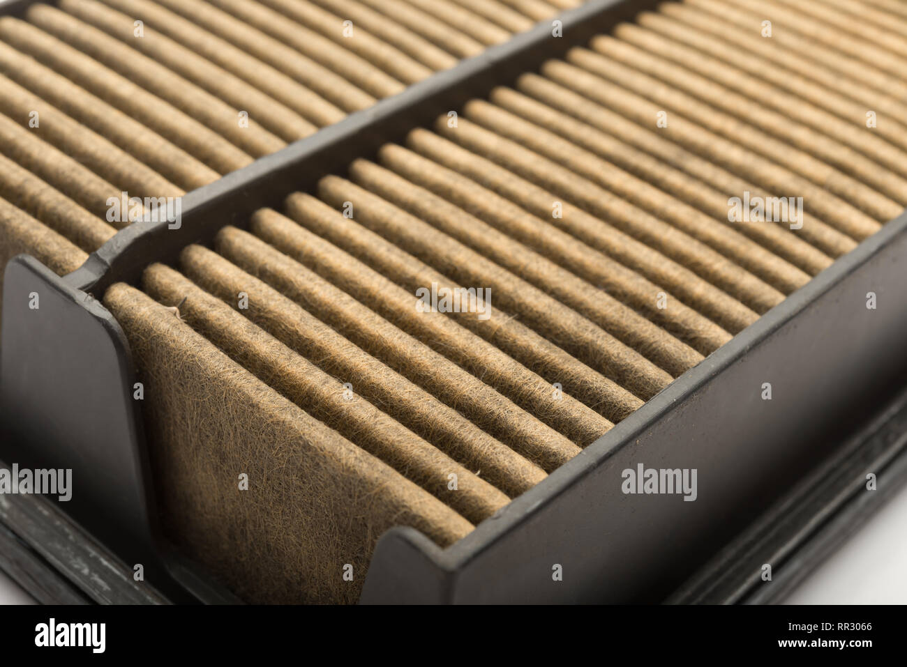 side view air filter for a car on white Stock Photo - Alamy
