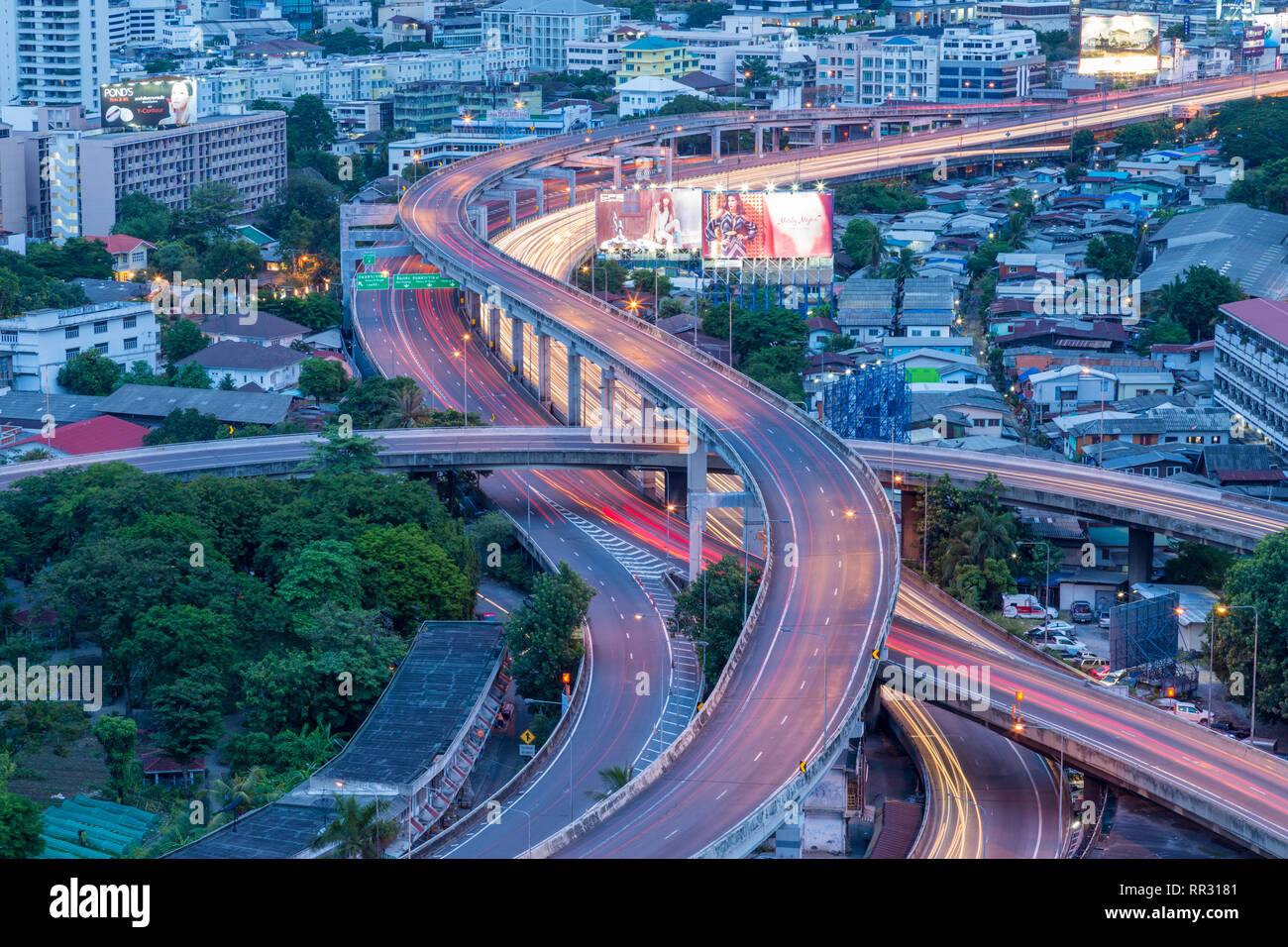 Aerial view beautiful expressway hi-res stock photography and images ...