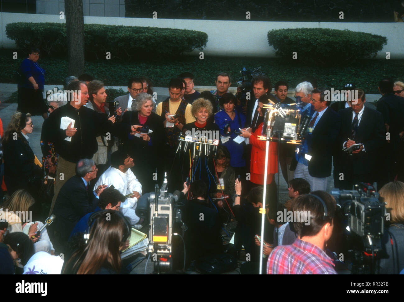 VAN NUYS, CA - JANUARY 28: Erik Menendez's defense attorney Leslie ...