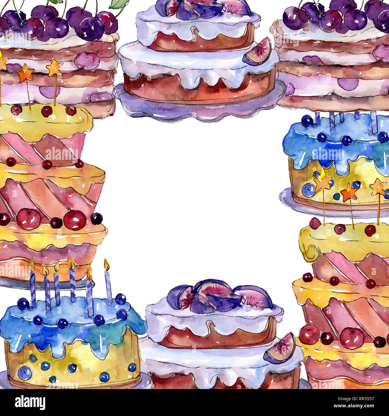 Cake Border Clip Art