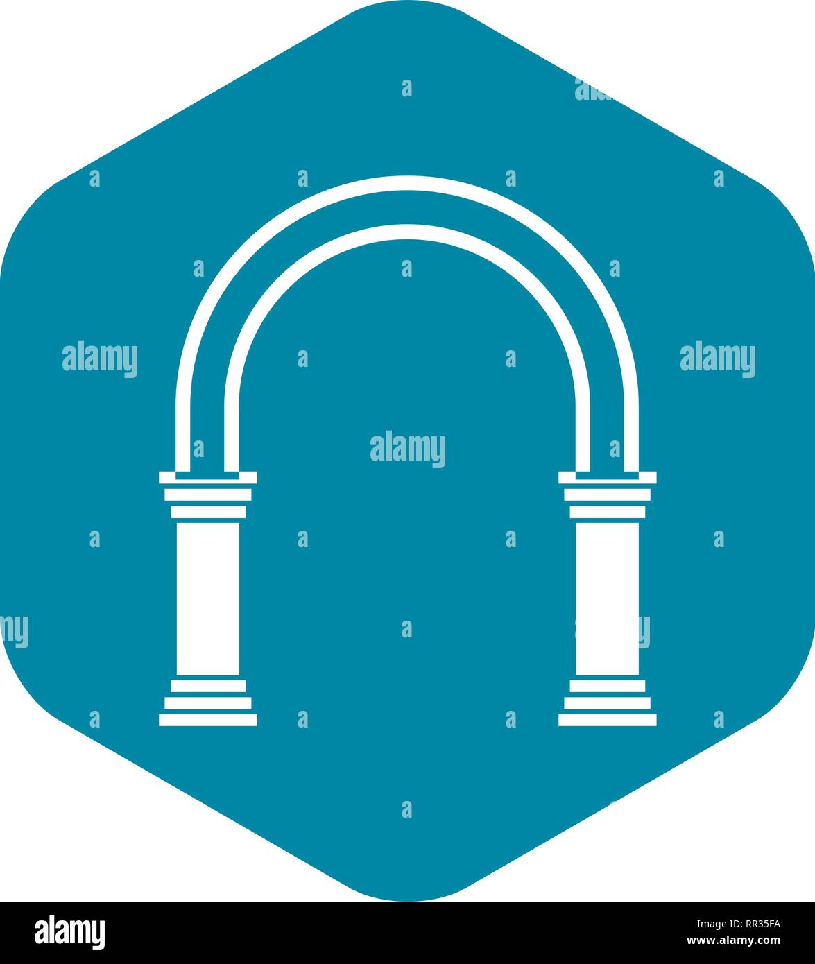 Arch icon, simple style Stock Vector Image & Art - Alamy