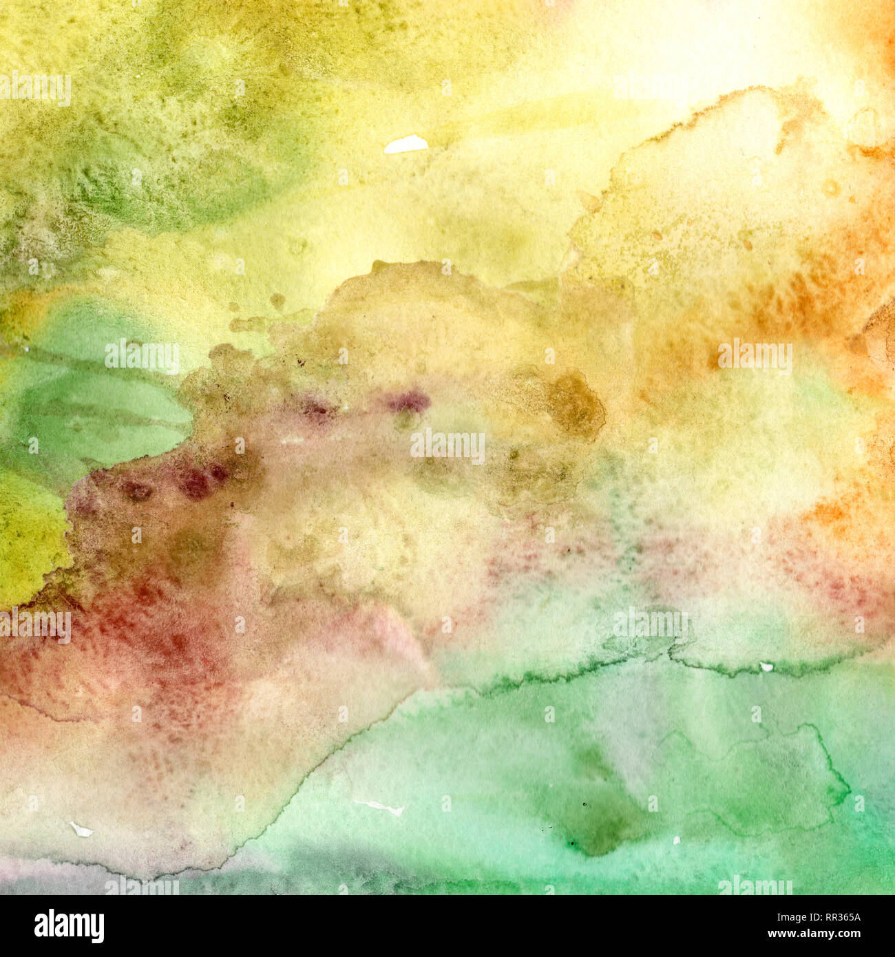 Abstract watercolor paper splash shapes isolated drawing. Illustration ...