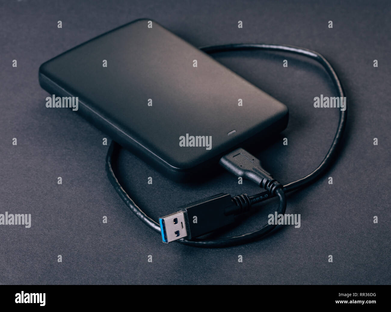 computer hard drive closeup on black background Stock Photo - Alamy