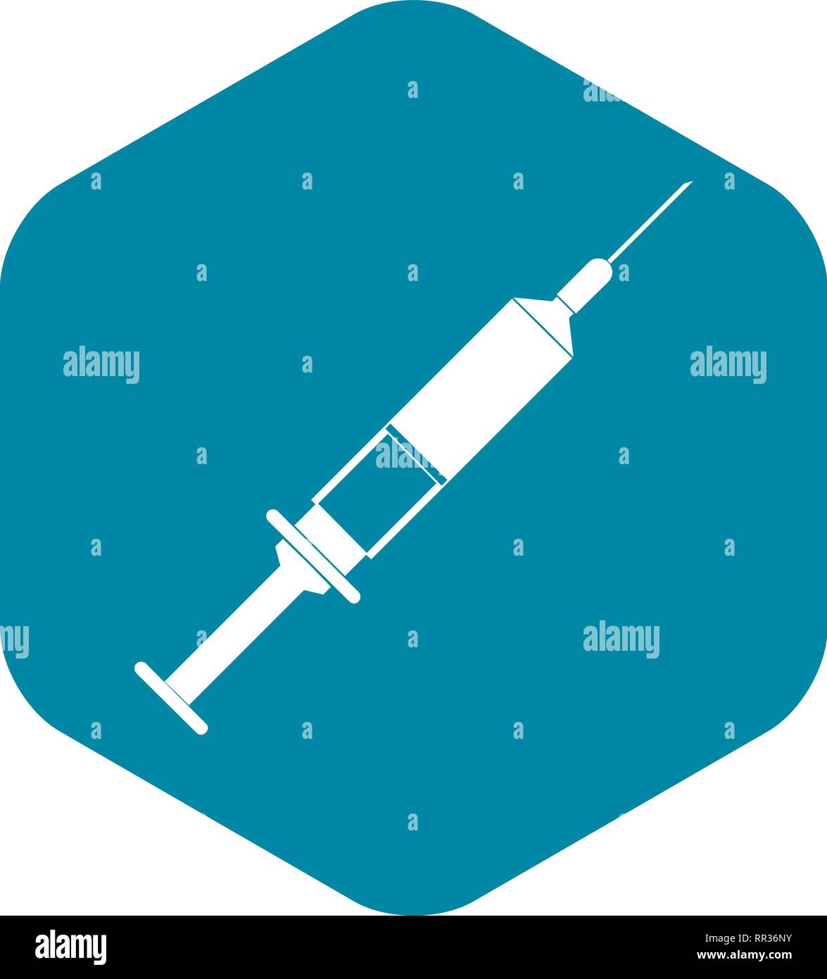 Syringe icon, simple style Stock Vector Image & Art - Alamy
