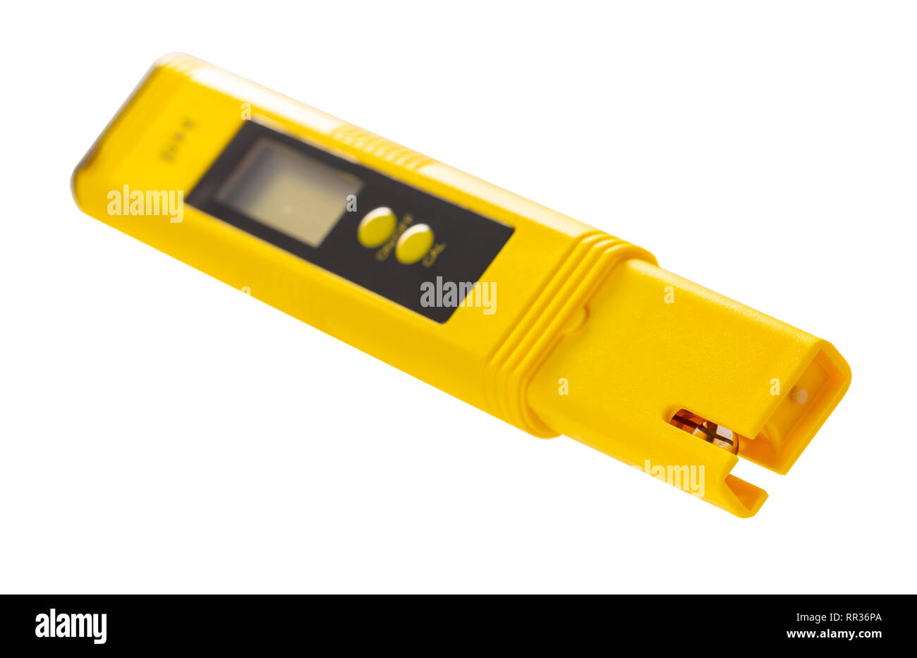 instrument for measuring acidity on a white isolated background Stock ...