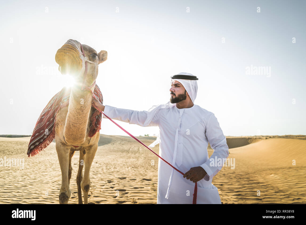 Arab Man Riding Camel On High Resolution Stock Photography and Images ...