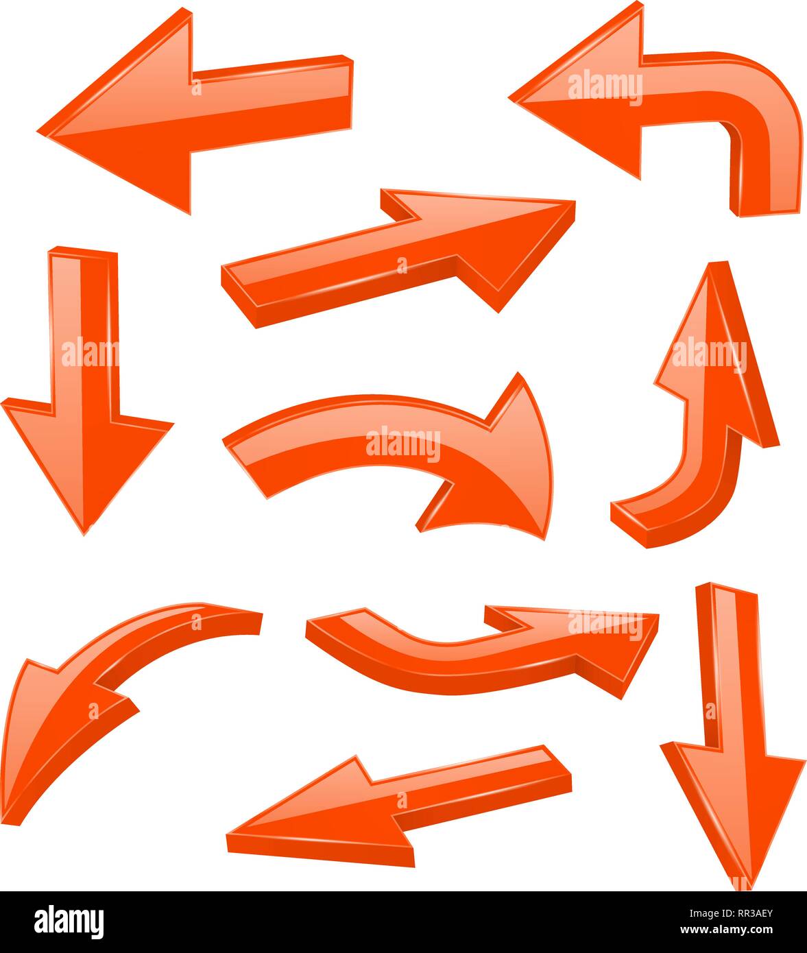 Bold up down arrows Stock Vector Images - Alamy