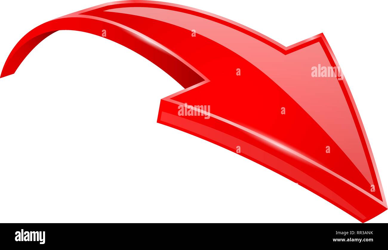 Red arrow symbol Stock Vector Images - Alamy