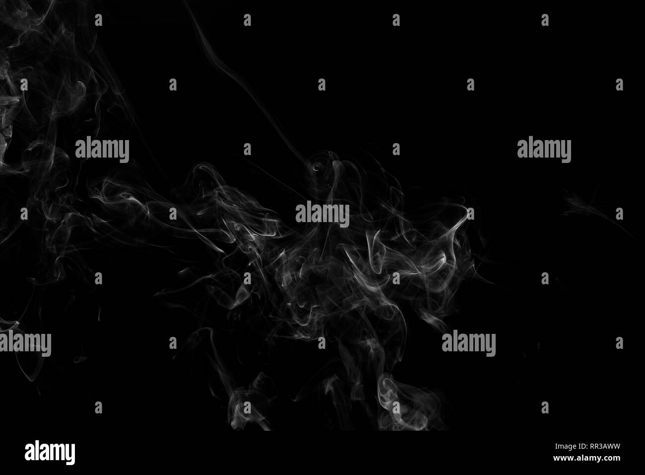 close up of steam smoke on black background Stock Photo - Alamy