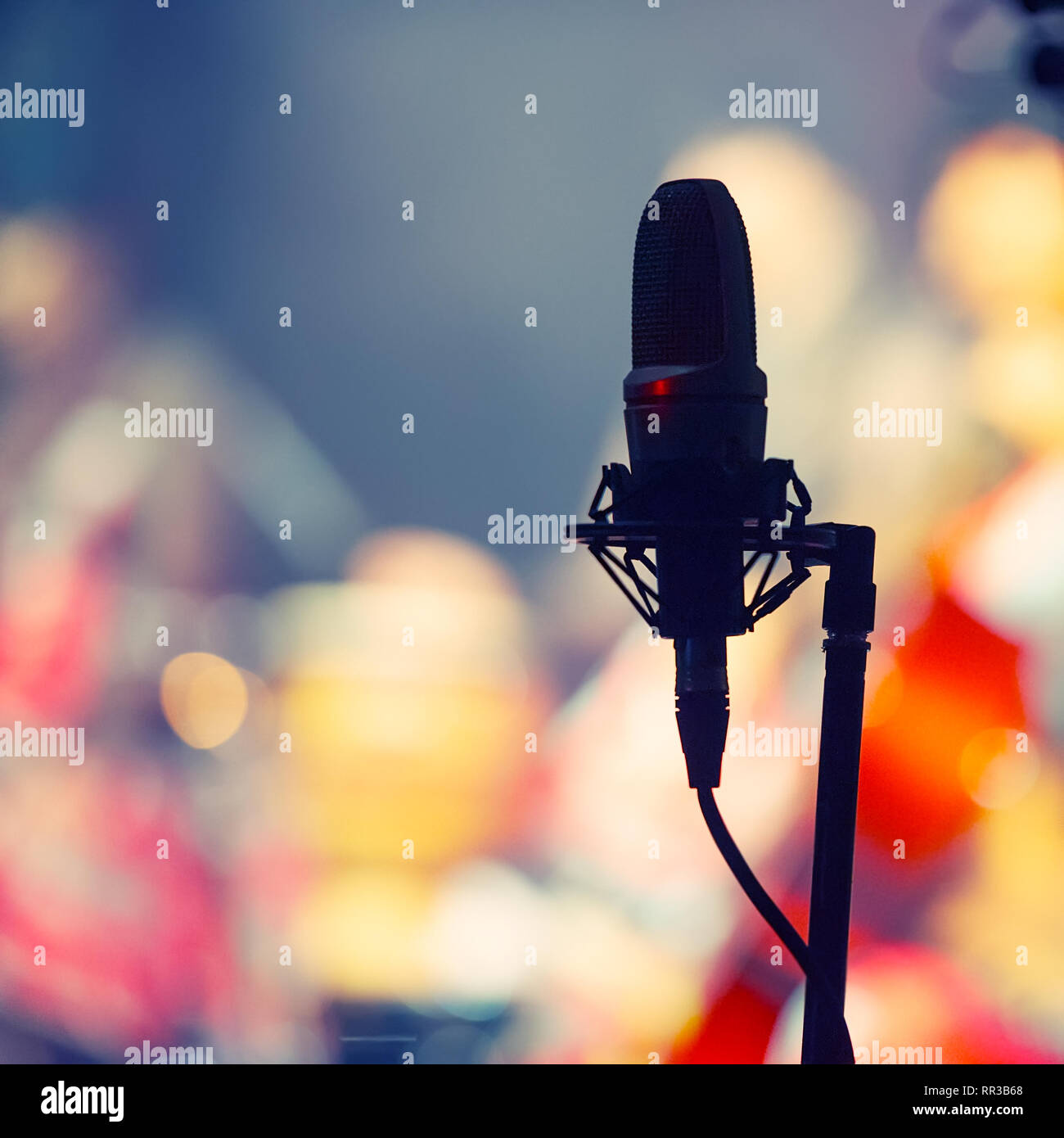 Public speaker crowd outdoor microphone hi-res stock photography and ...