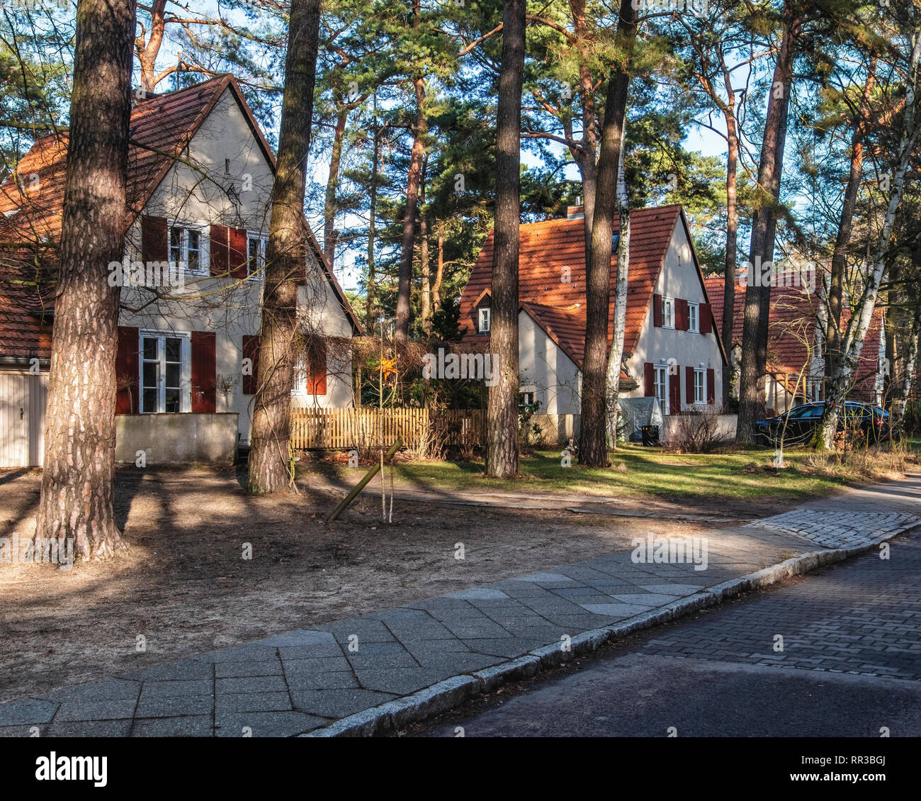 Waldsiedlung Krumme Lanke, Berlin. Housing Settlement built by the ...
