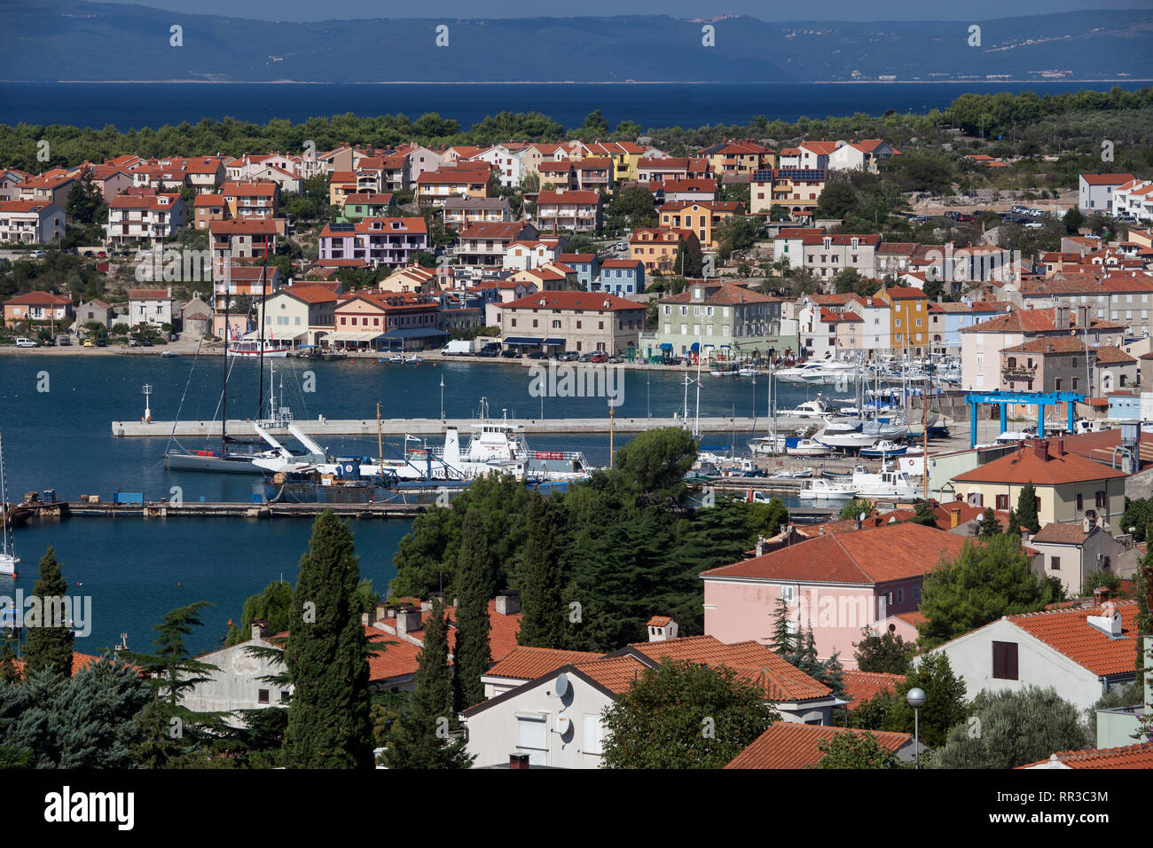 Cres island, croatia aerial hi-res stock photography and images - Alamy