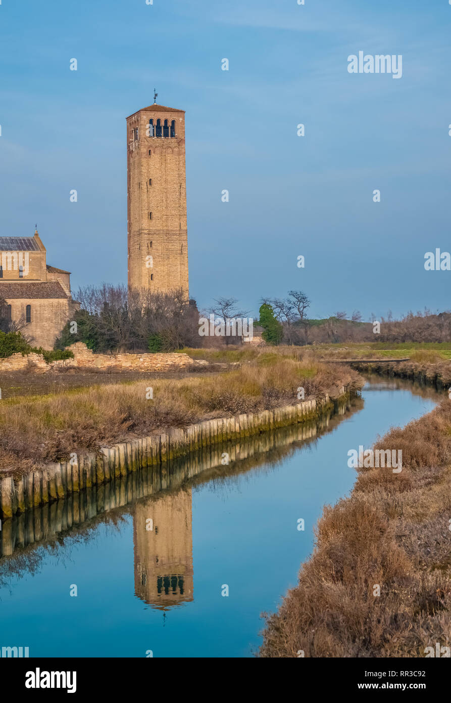 Torcello (Torcellum) a sparsely populated island at the northern end of ...