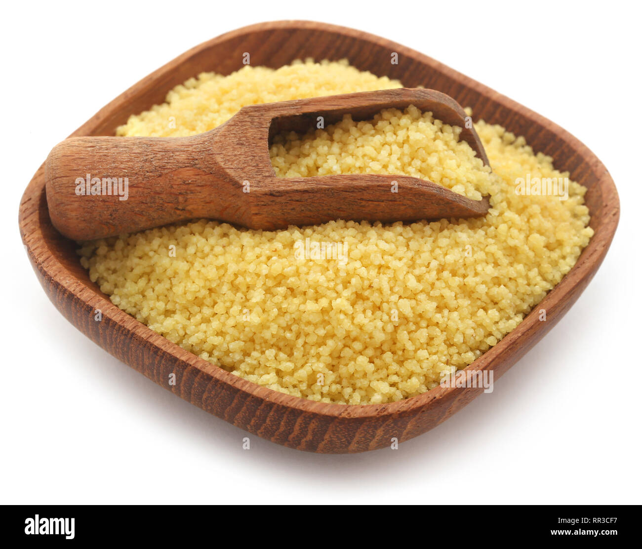 Couscous a North African cuisine over white background Stock Photo - Alamy