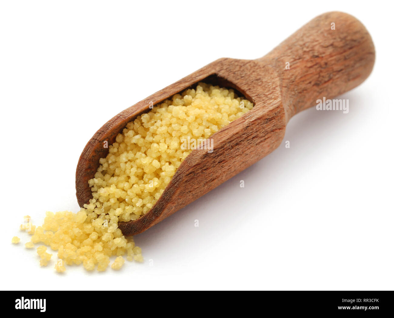 Couscous a North African cuisine over white background Stock Photo - Alamy