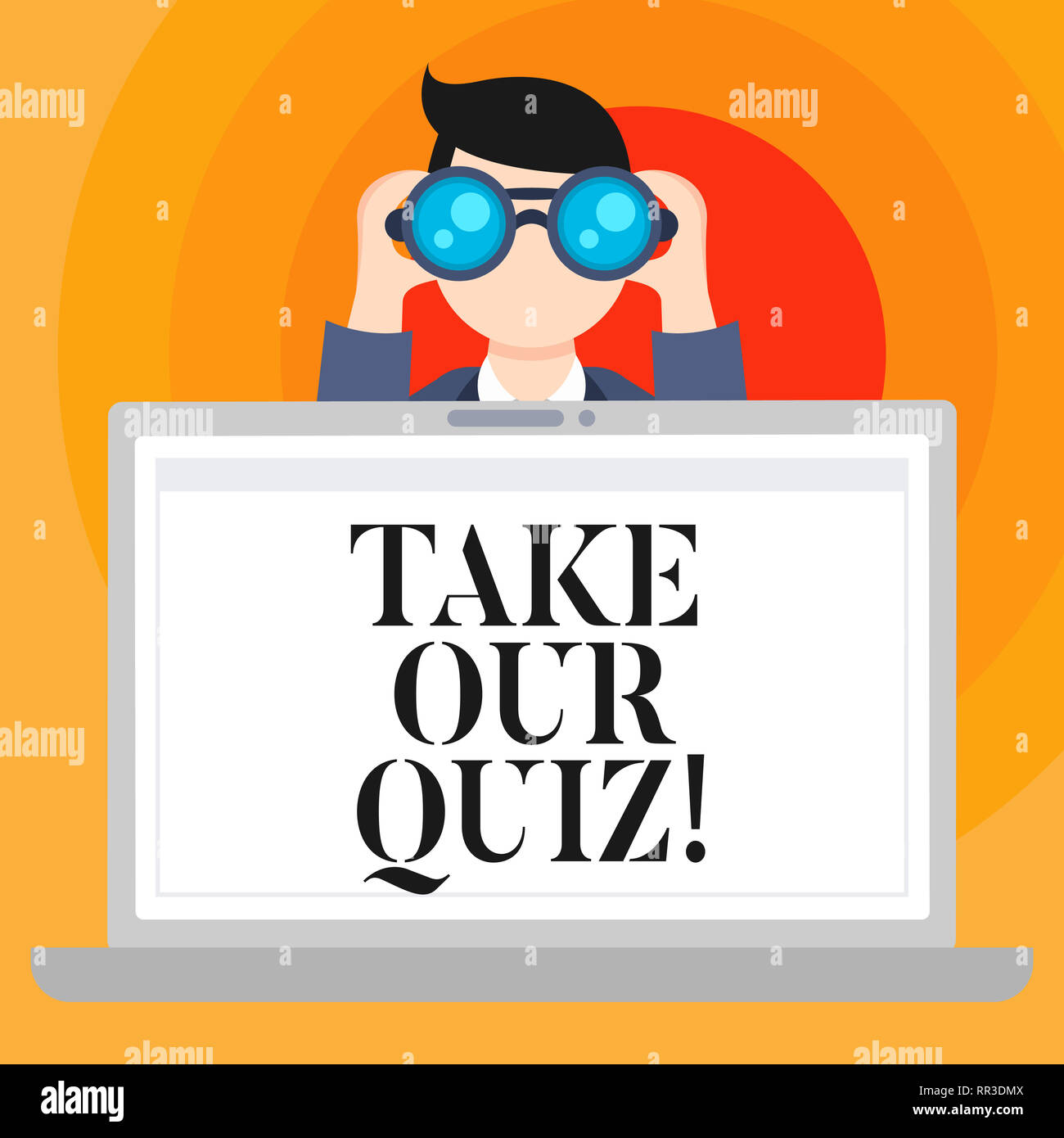 Conceptual hand writing showing Take Our Quiz. Business photo text Fill ...