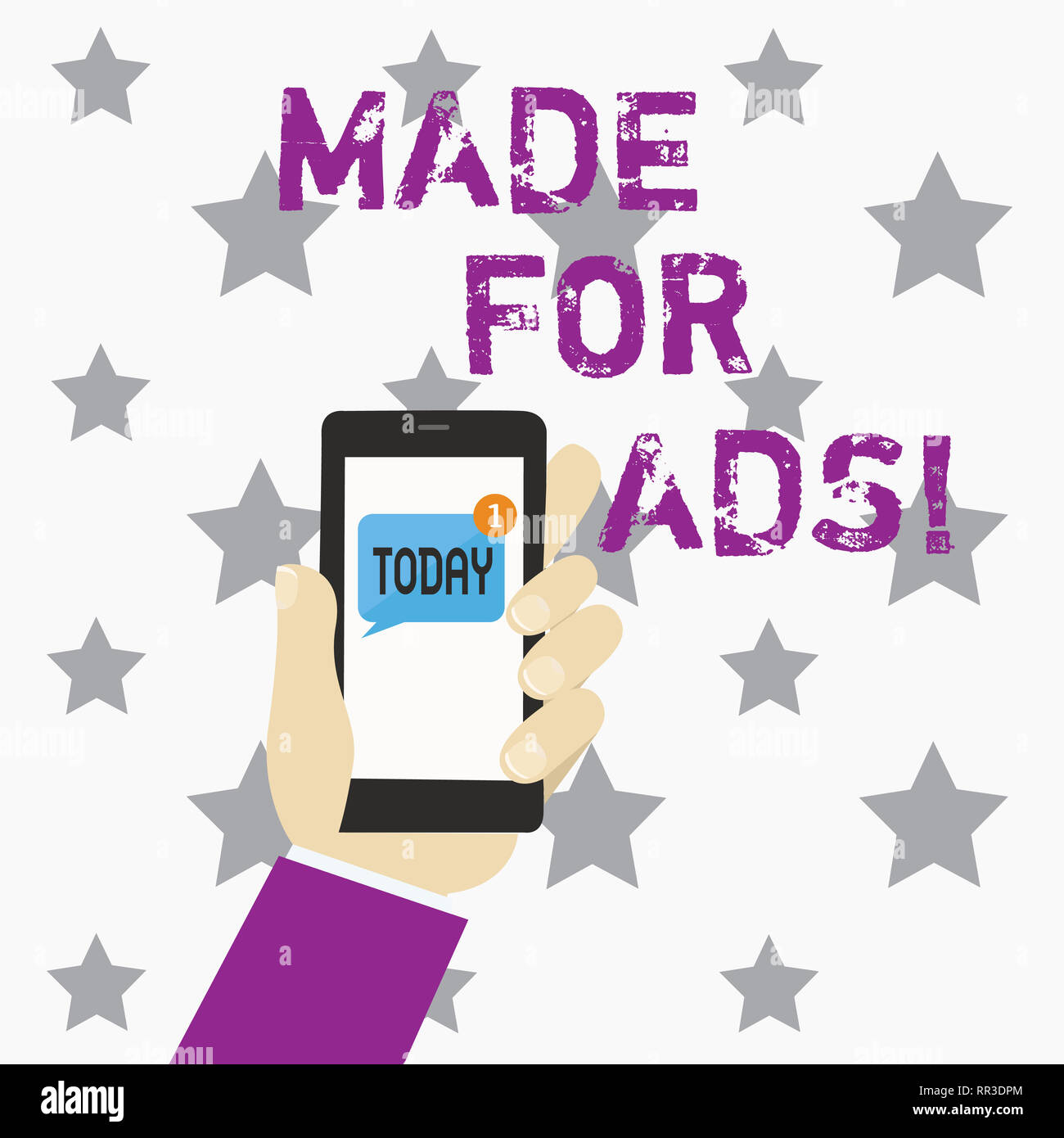 Writing note showing Made For Ads. Business photo showcasing Marketing ...