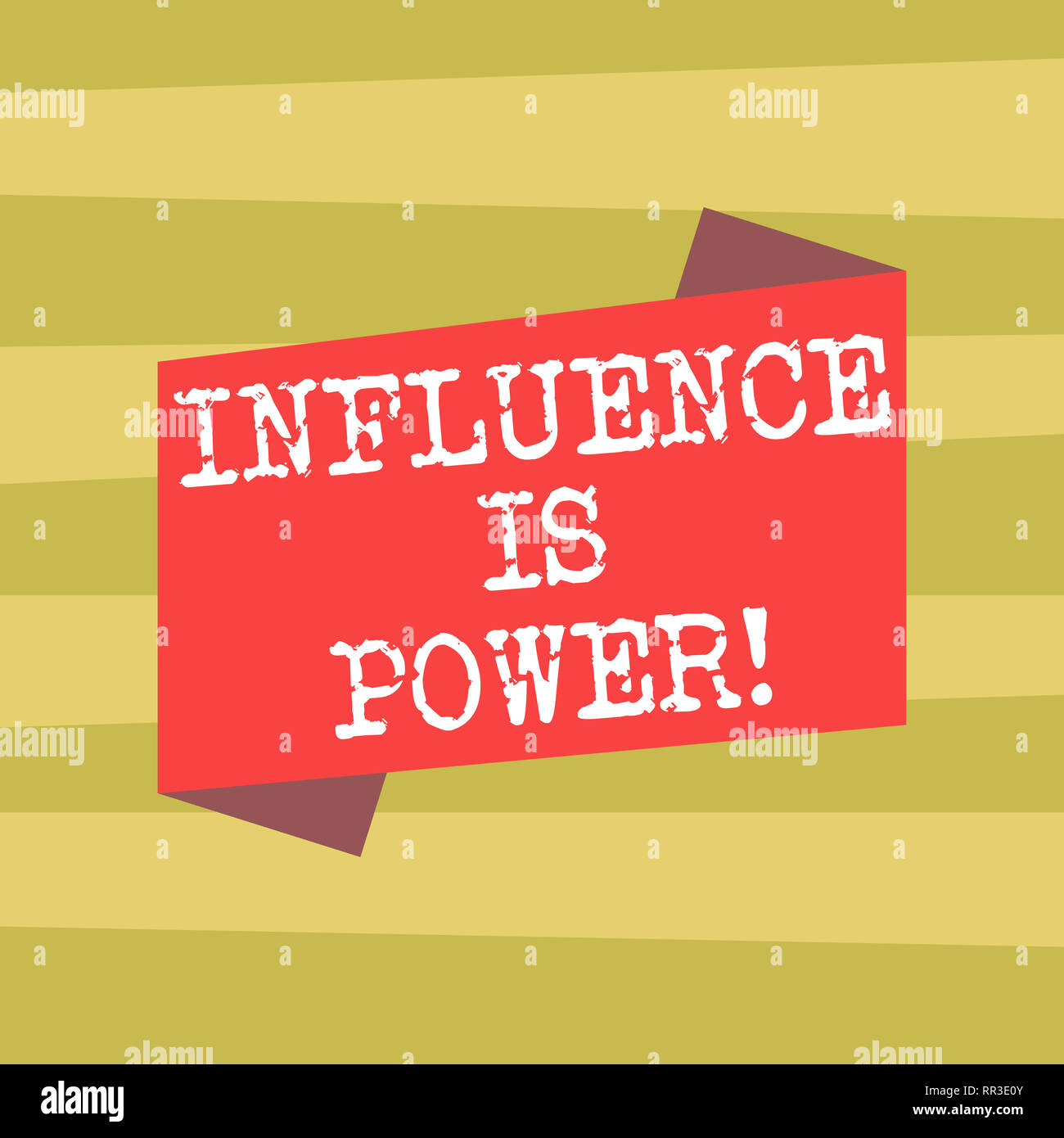 Text sign showing Influence Is Power. Conceptual photo have important ...
