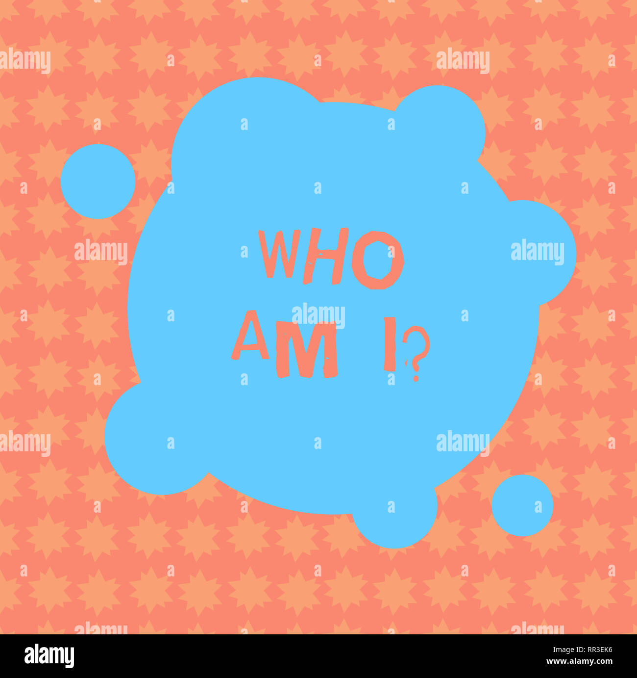 Writing note showing Who Am I. Business photo showcasing Introduce ...