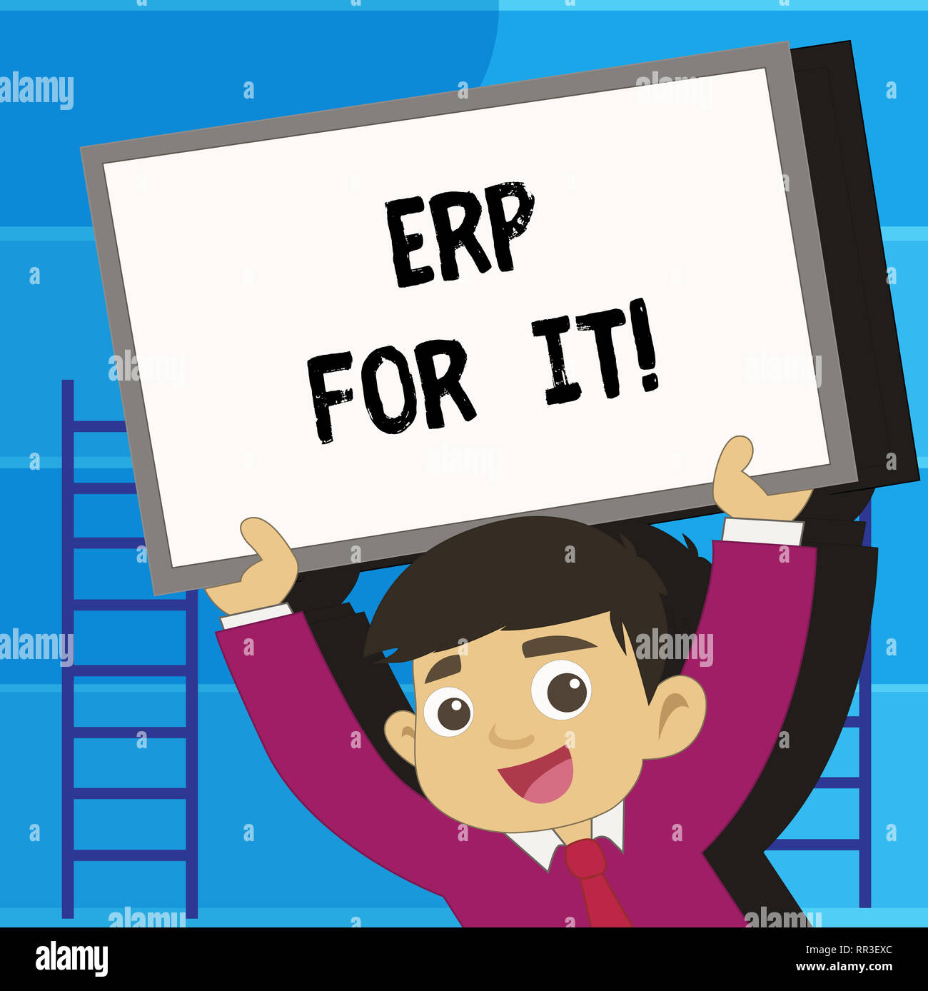 Writing note showing Erp For It. Business photo showcasing Enterprise ...