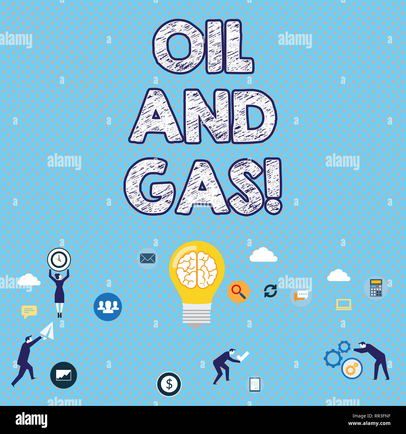 Handwriting text writing Oil And Gas. Concept meaning Exploration ...