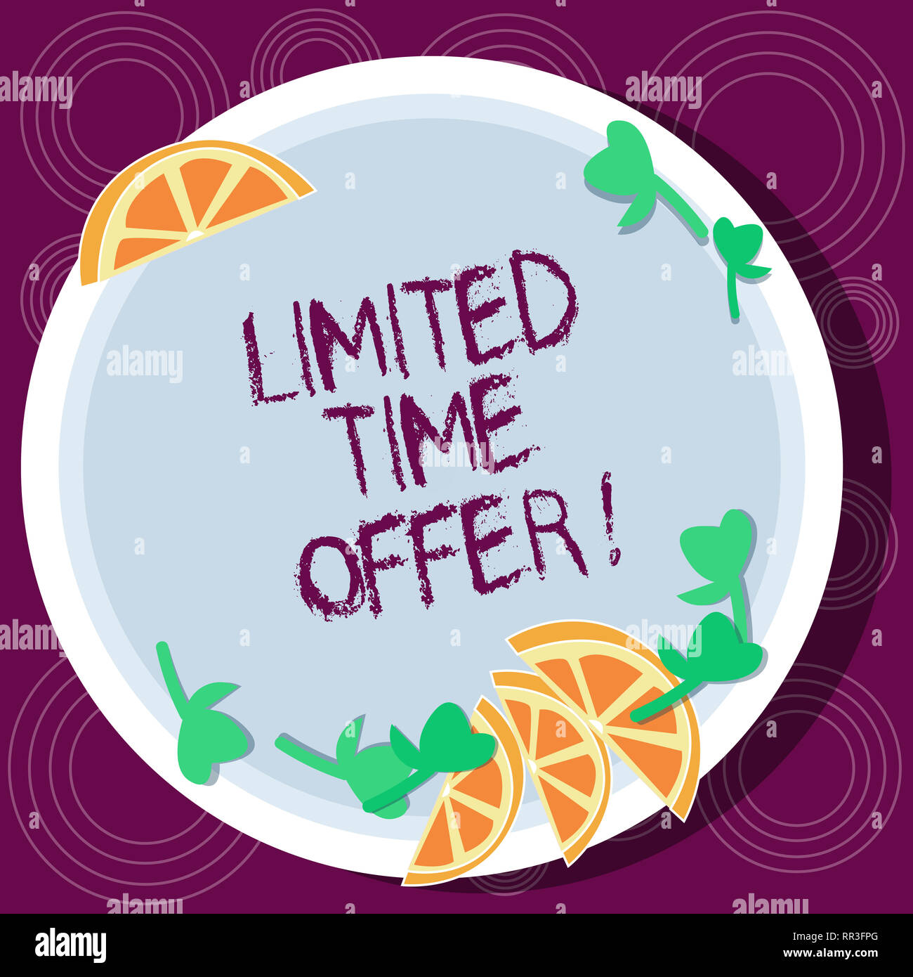 Word writing text Limited Time Offer. Business concept for special item ...