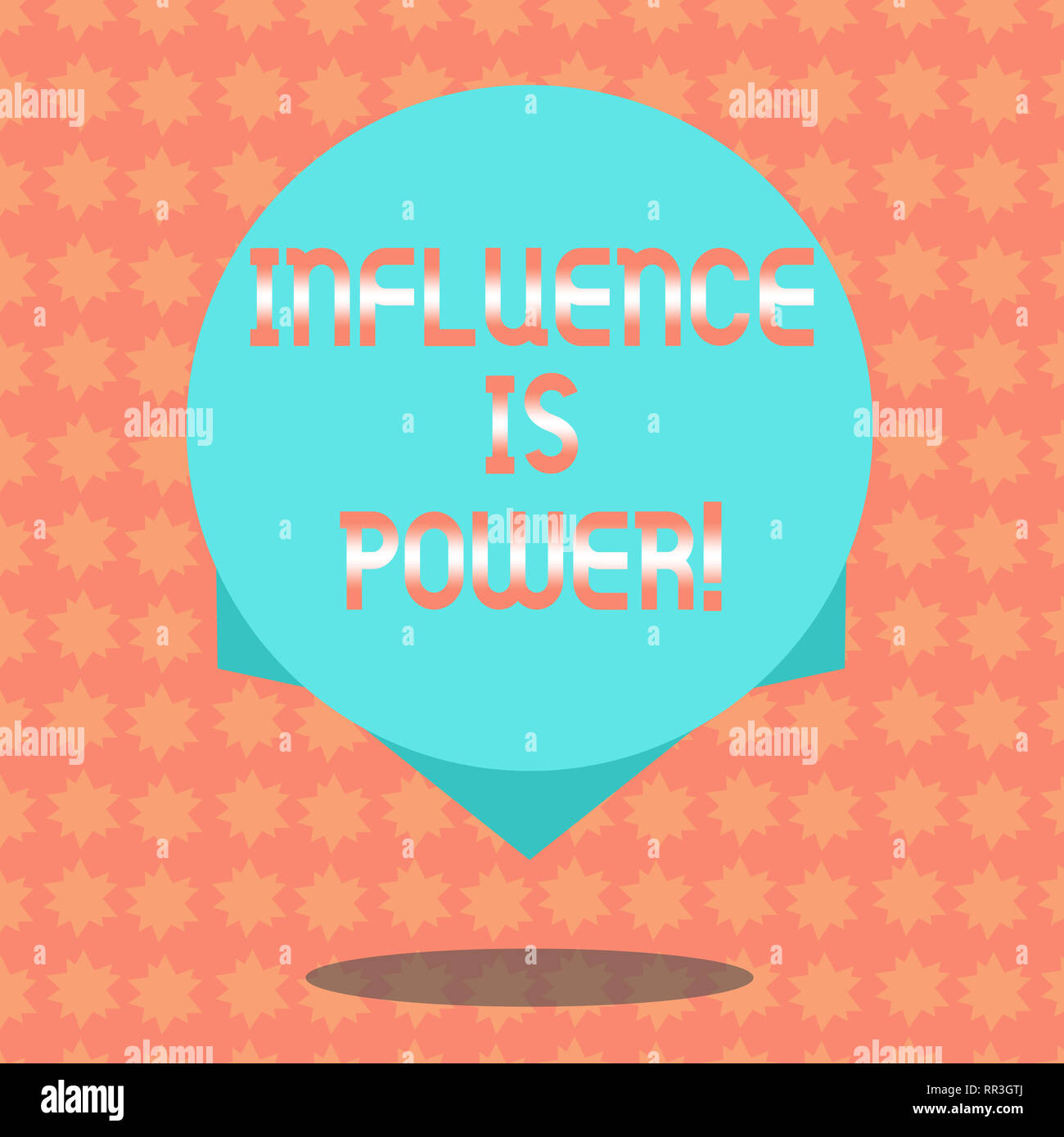 Writing note showing Influence Is Power. Business photo showcasing have ...