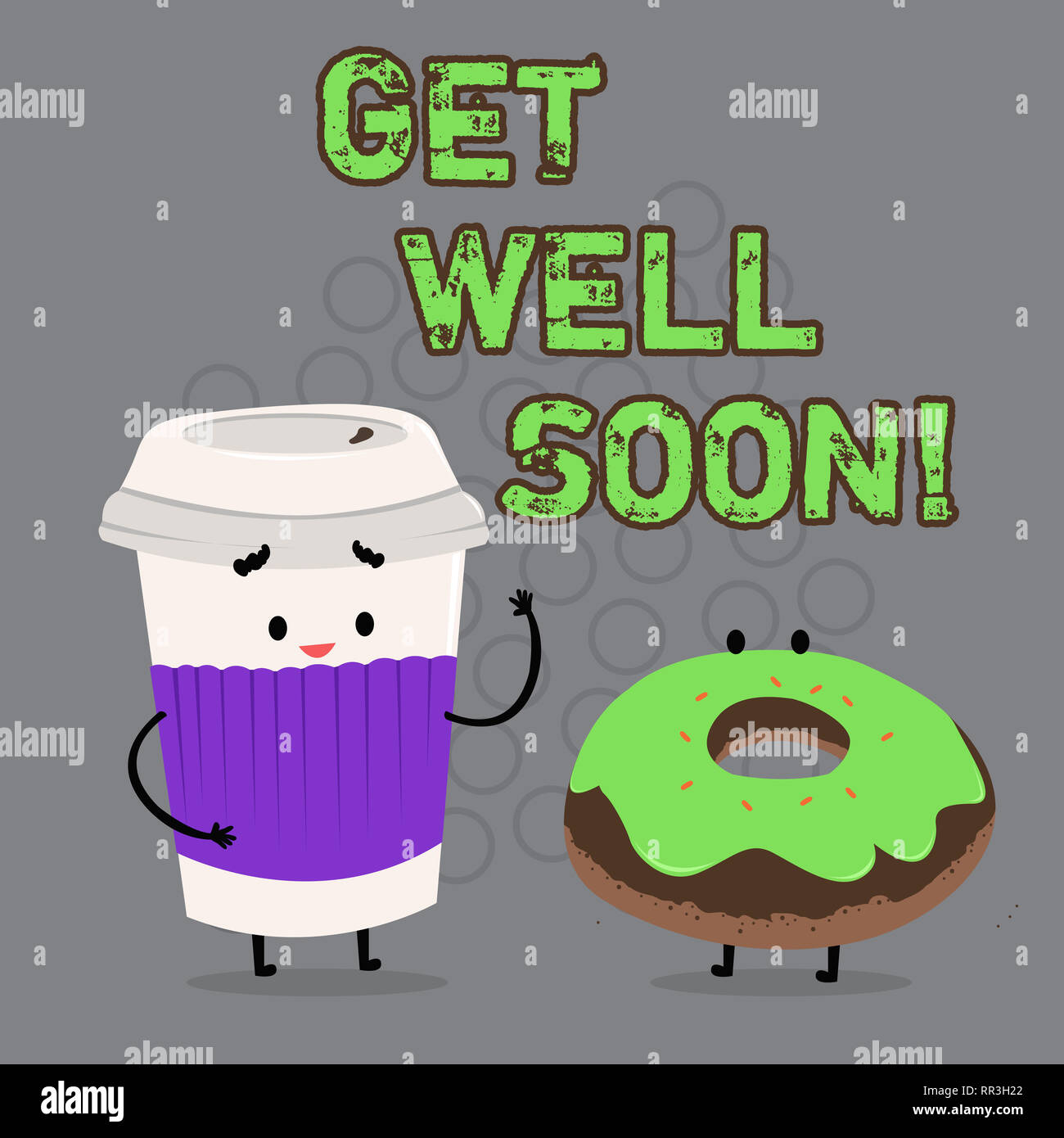 Get well soon card and hand hi-res stock photography and images - Alamy