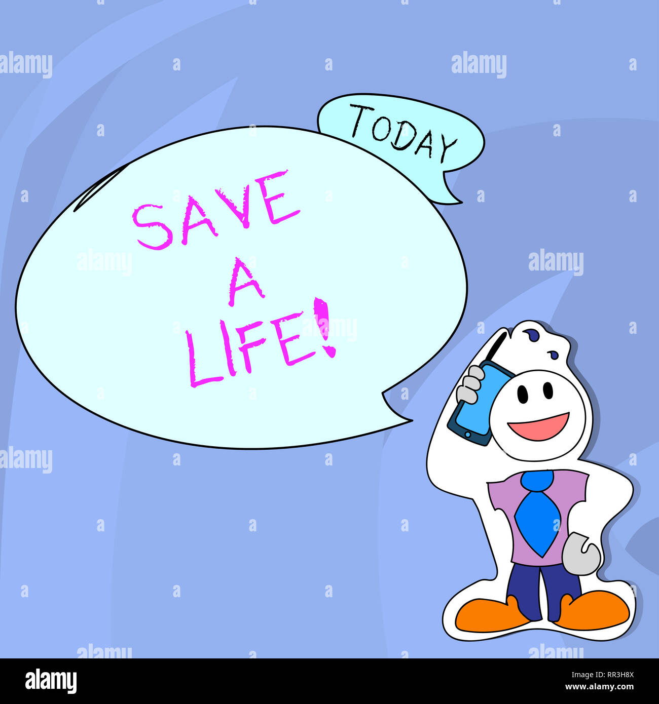 Word writing text Save A Life. Business concept for Help assistance ...