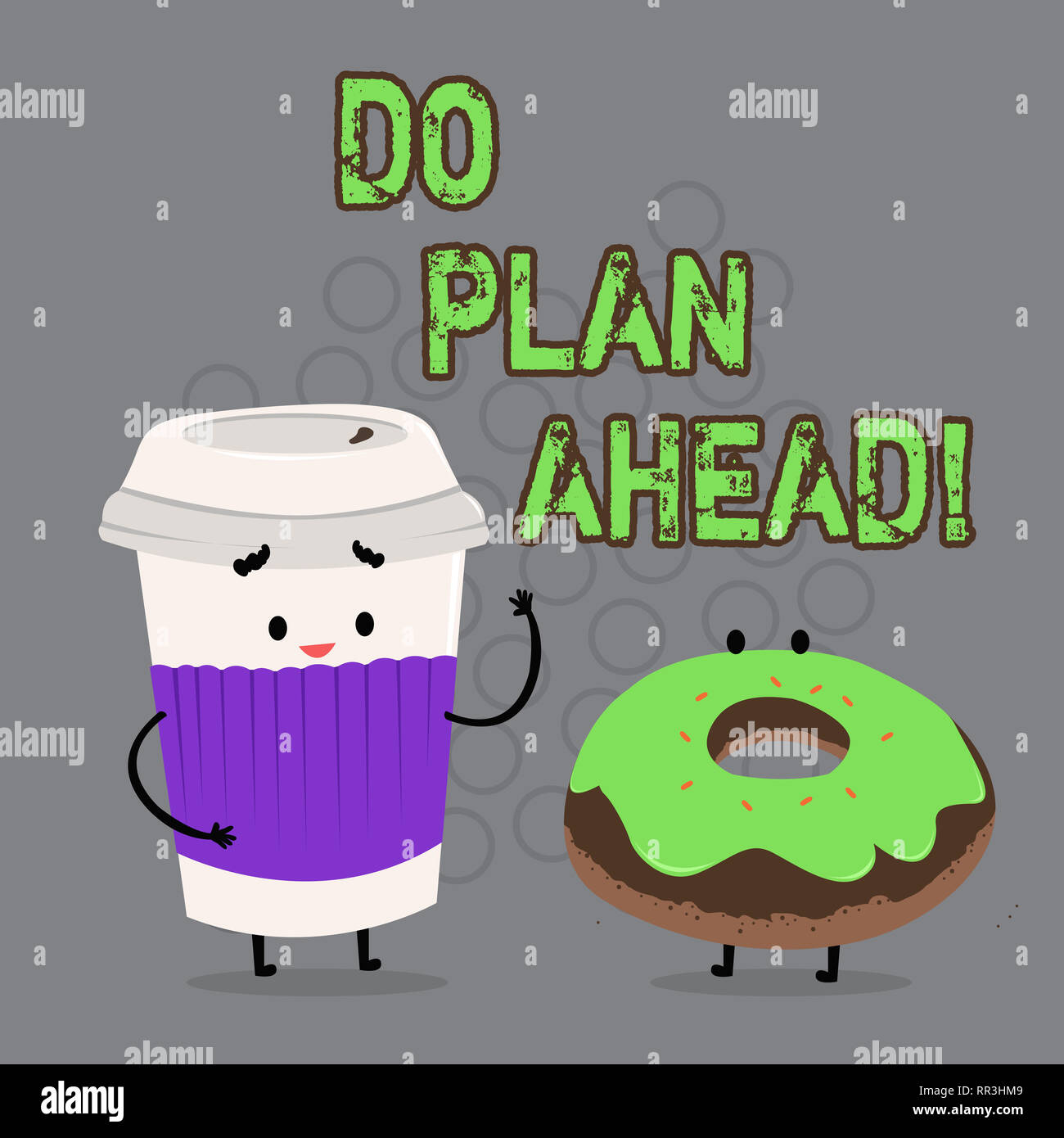 Conceptual hand writing showing Do Plan Ahead. Business photo text ...