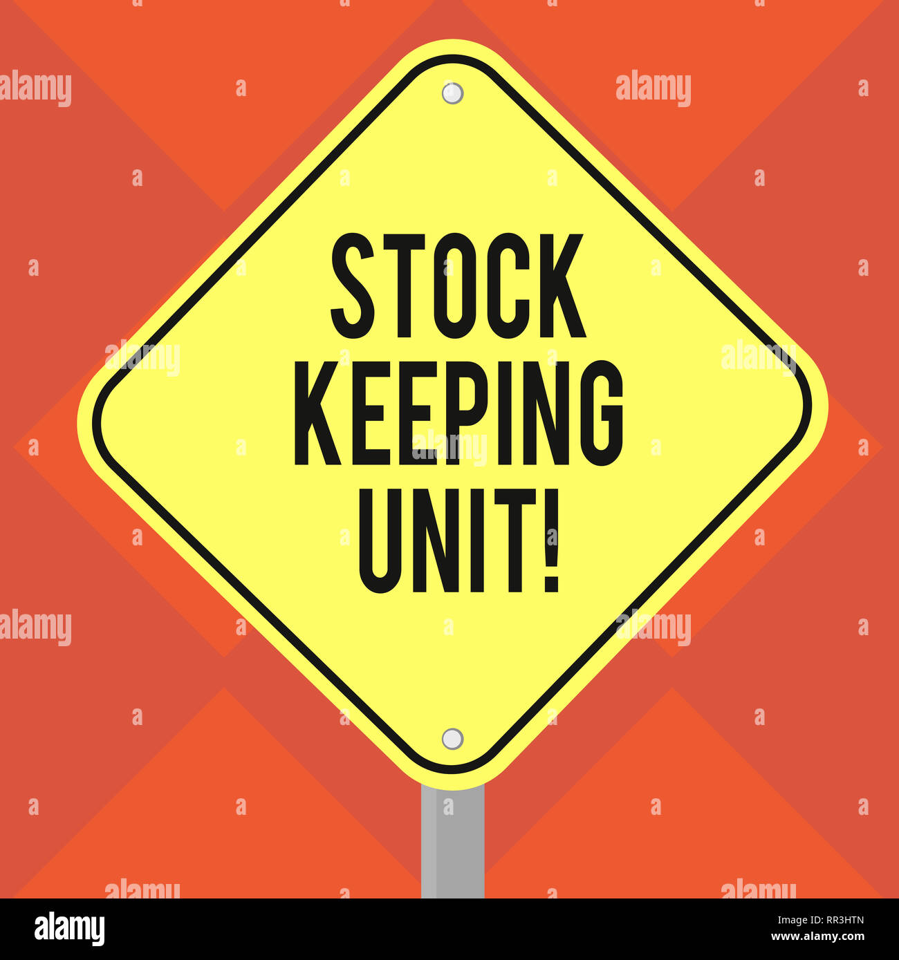 Handwriting text writing Stock Keeping Unit. Concept meaning product ...