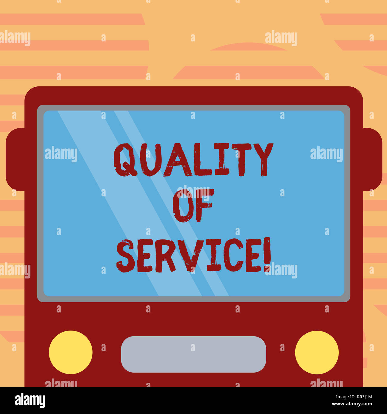 Word writing text Quality Of Service. Business concept for description ...