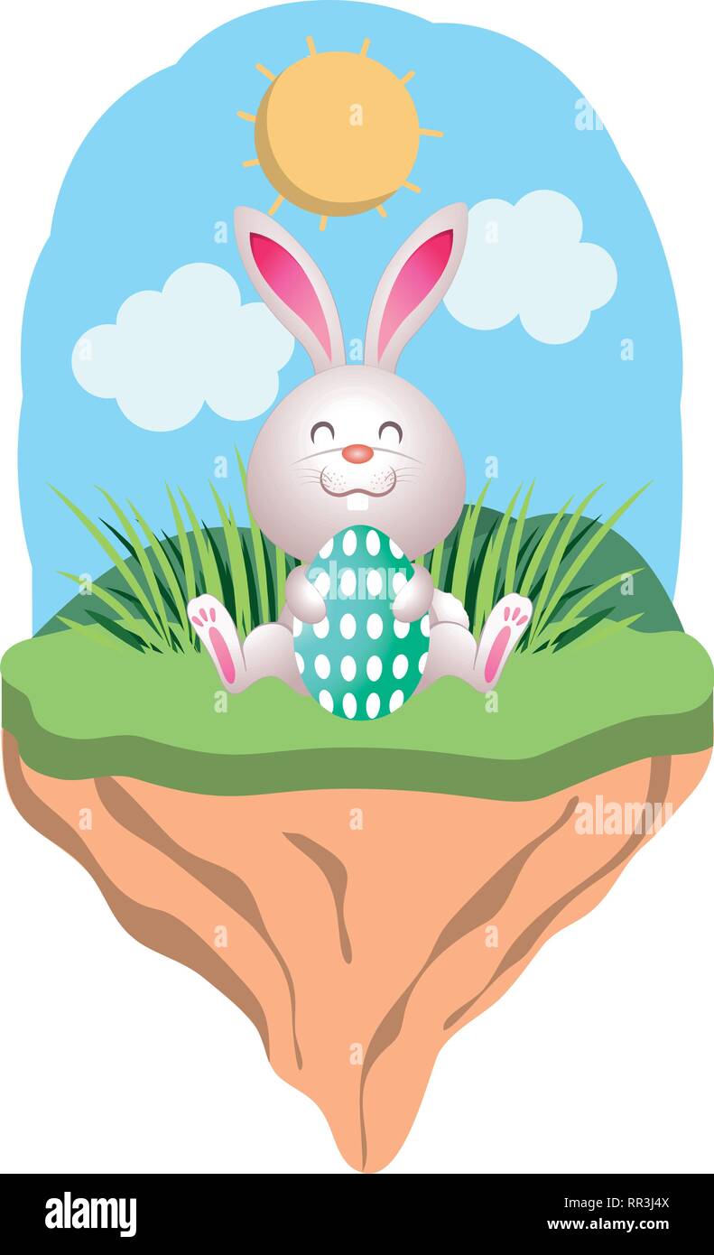 easter rabbit cartoon Stock Vector Image & Art - Alamy