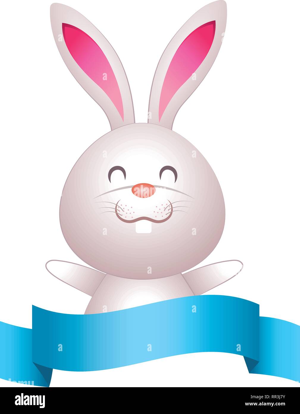 cute rabbit cartoon Stock Vector Image & Art - Alamy