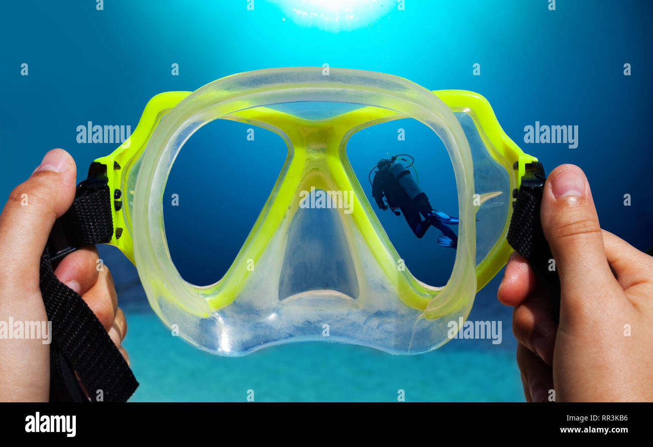 See through mask hi-res stock photography and images - Alamy