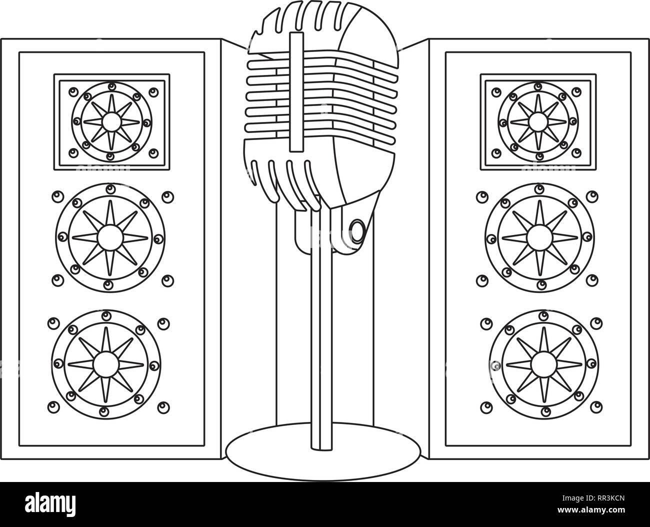 music elements cartoon Stock Vector Image & Art - Alamy