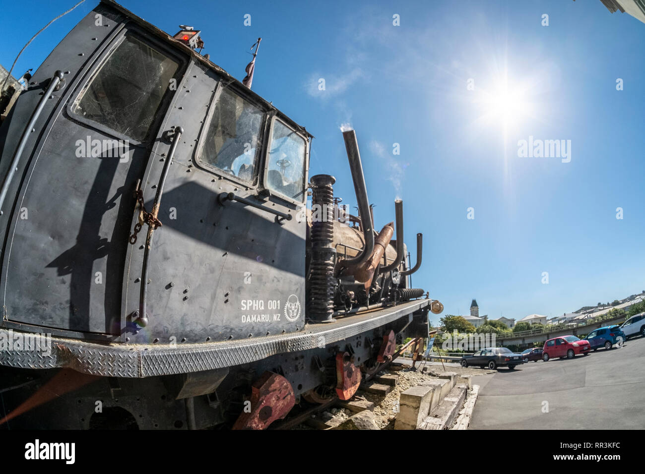 Steampunk Headquarters, Oamaru, Otago, South Island, New Zealand Stock ...
